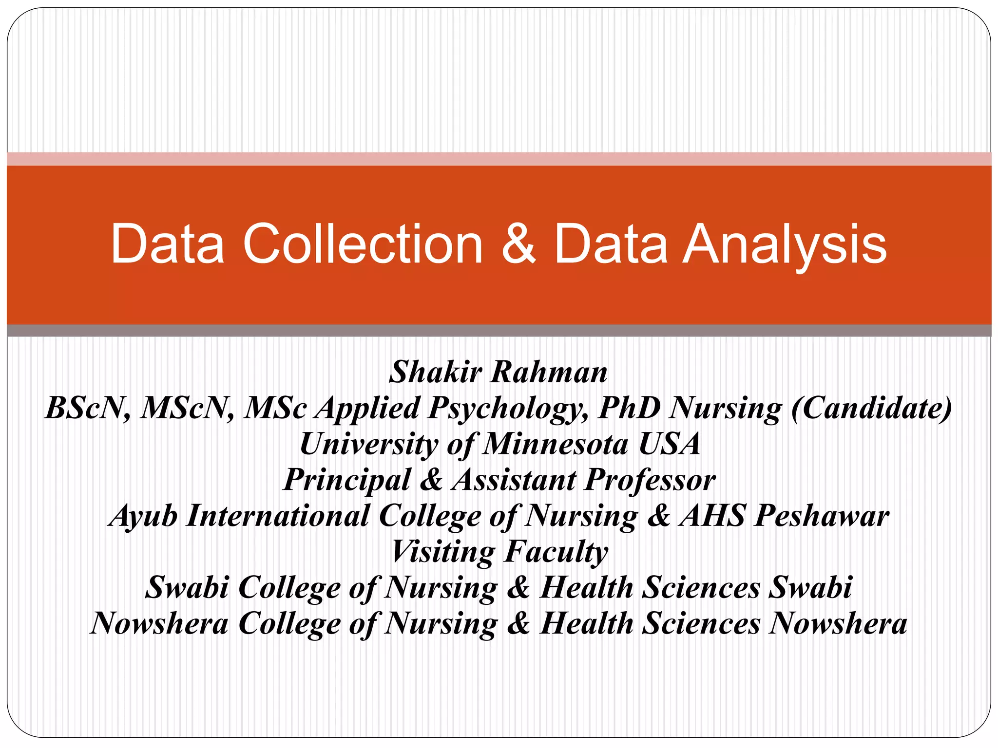 Data Collection, Analysis & Interpretation.pdf