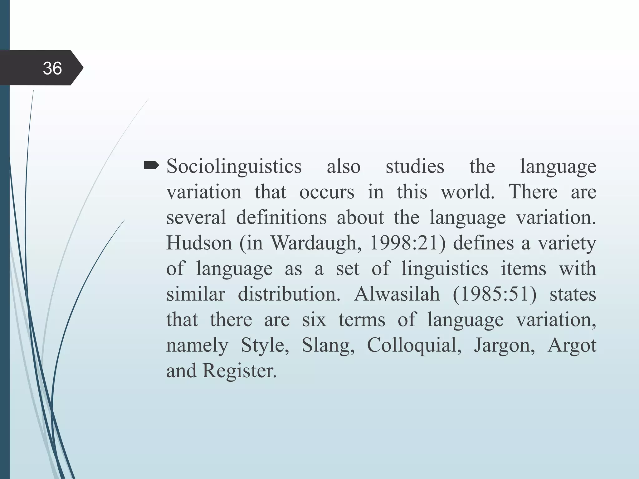 Data Collection And Interpretation In Sociolinguistics Pptx