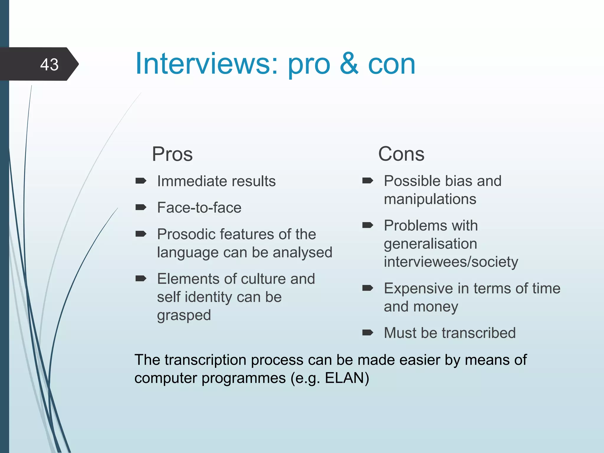 Data Collection And Interpretation In Sociolinguistics Pptx
