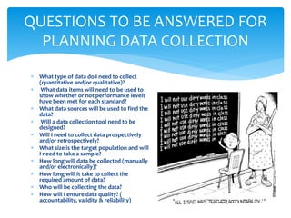 Data collection and reporting of key performance indicators | PPTX