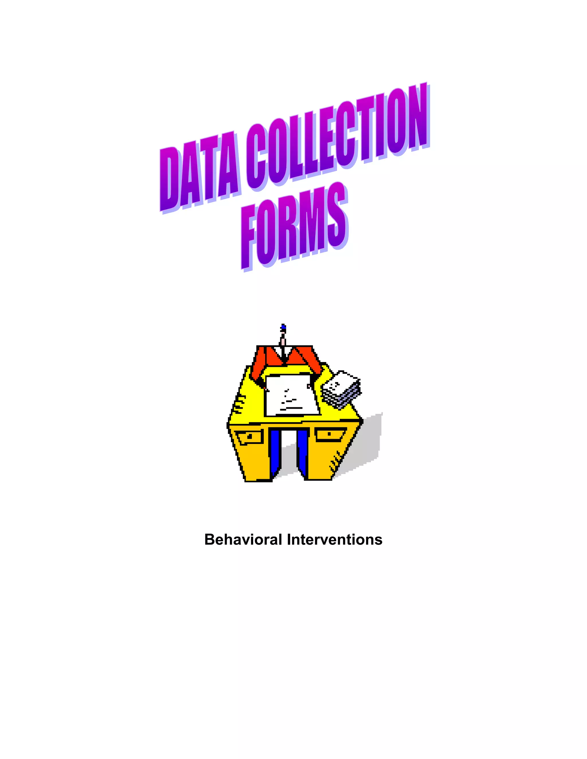 Data Collection Forms | PDF