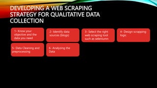 Data Collection from Social Media Platforms | PPTX | Web Development | Internet