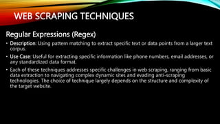 Data Collection from Social Media Platforms | PPTX