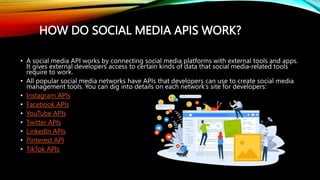 Data Collection from Social Media Platforms | PPTX