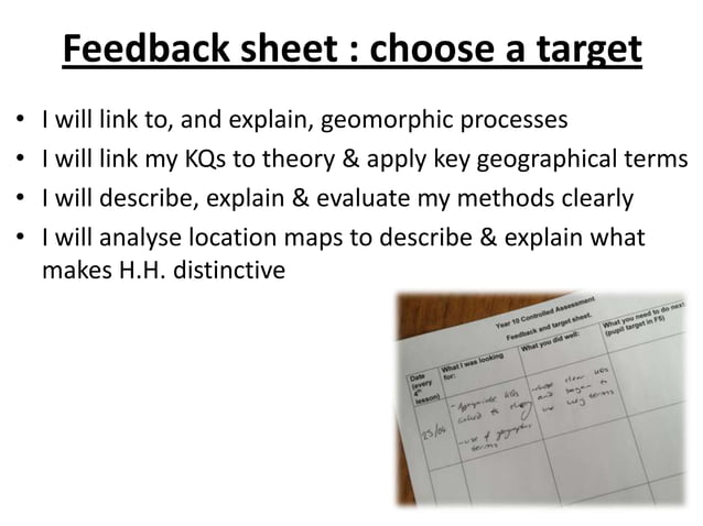 GCSE Coasts Controlled Assessment - data collection | PPT