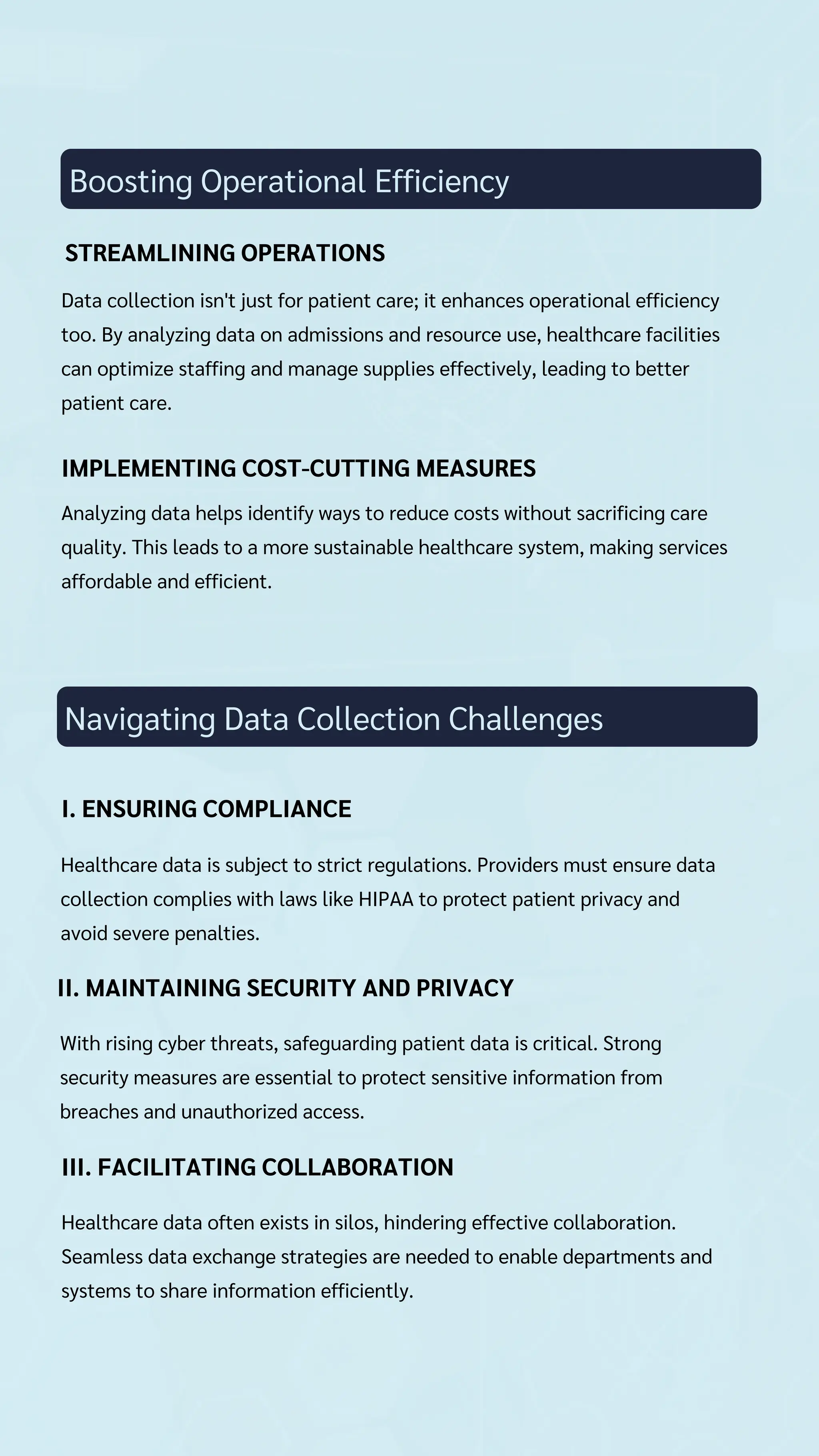 Data Collection in Healthcare Overcoming Systemic Challenges | PDF