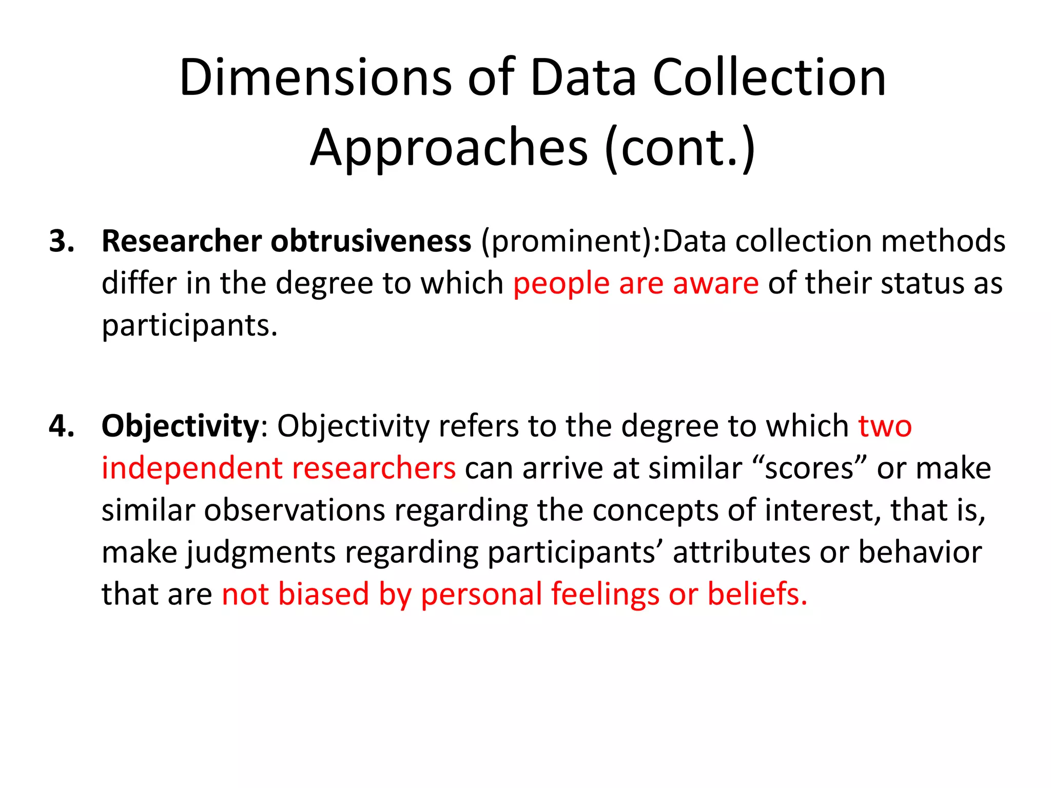 Data Collection in Quantitative Research | PPTX