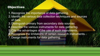 Data Collection and Instrumentation | PPTX