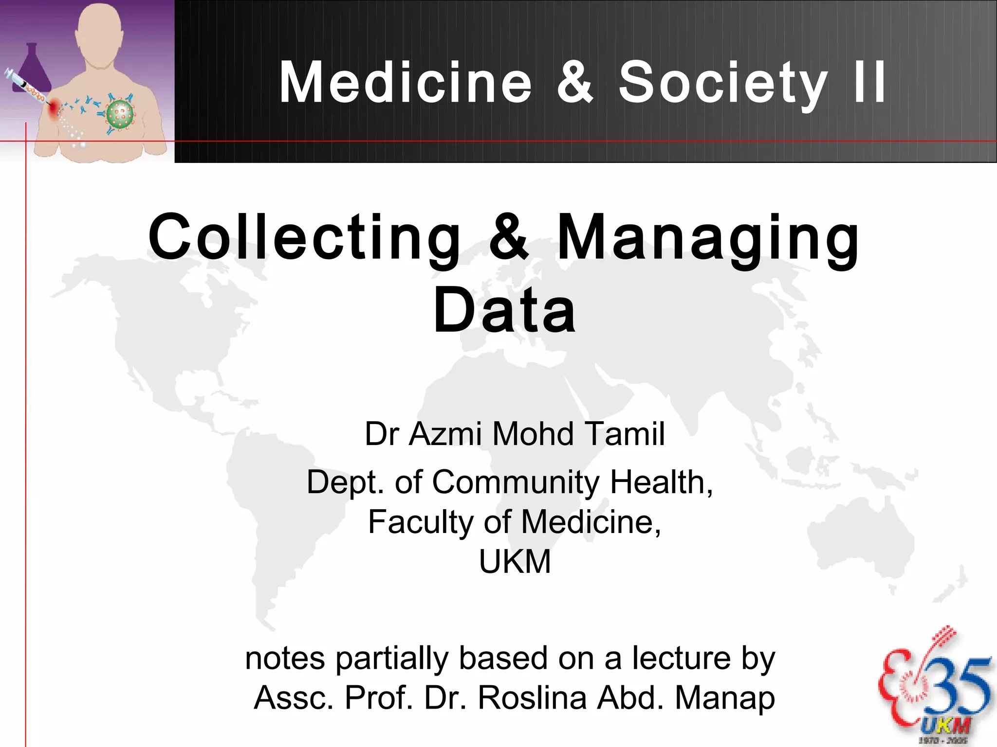 Data collection & management | PPT