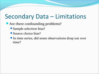 Data collection methods | PPT