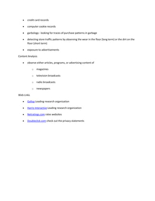 Data collection methods | PDF