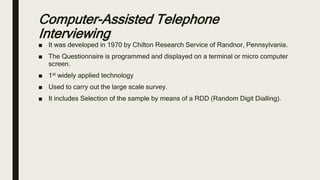 Data collection methods | PPTX