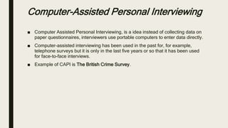 Data collection methods | PPTX