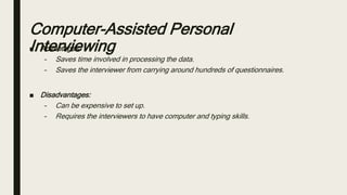 Data collection methods | PPTX