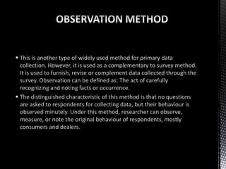 Data collection methods | PPT