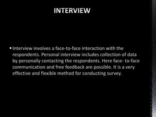 Data collection methods | PPT