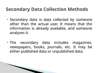 Methods of Data Collection & its Sources.pptx