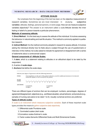 Data Collection Methods - Nursing Research | PDF