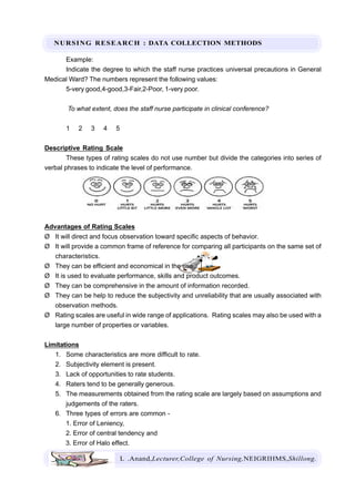 Data Collection Methods - Nursing Research | PDF