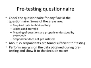 Data collection methods for descriptive research | PPT