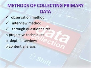Data collection methods | PPT