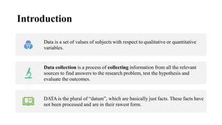 Data collection methods in Agriculture | PDF
