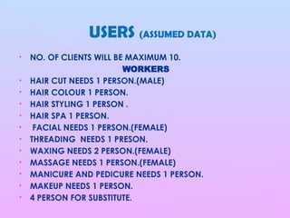 salon design data collection thesis report | PPTX