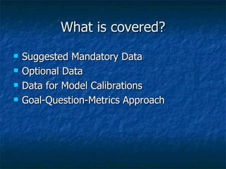 Data Collection Points And Gqm | PPT