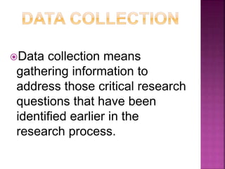 Data collection | PPTX