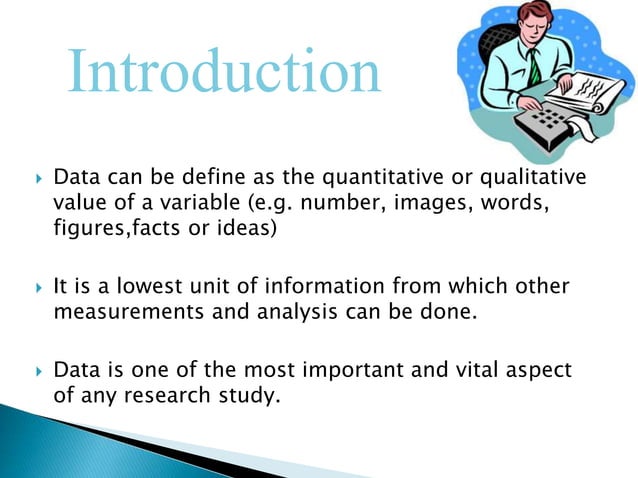 Data collection presentation