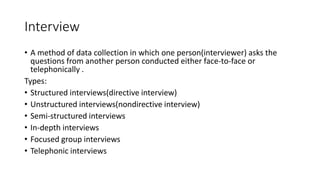 Data collection process | PPTX