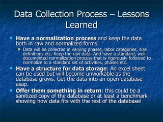 Data Collection Process And Integrity | PPT