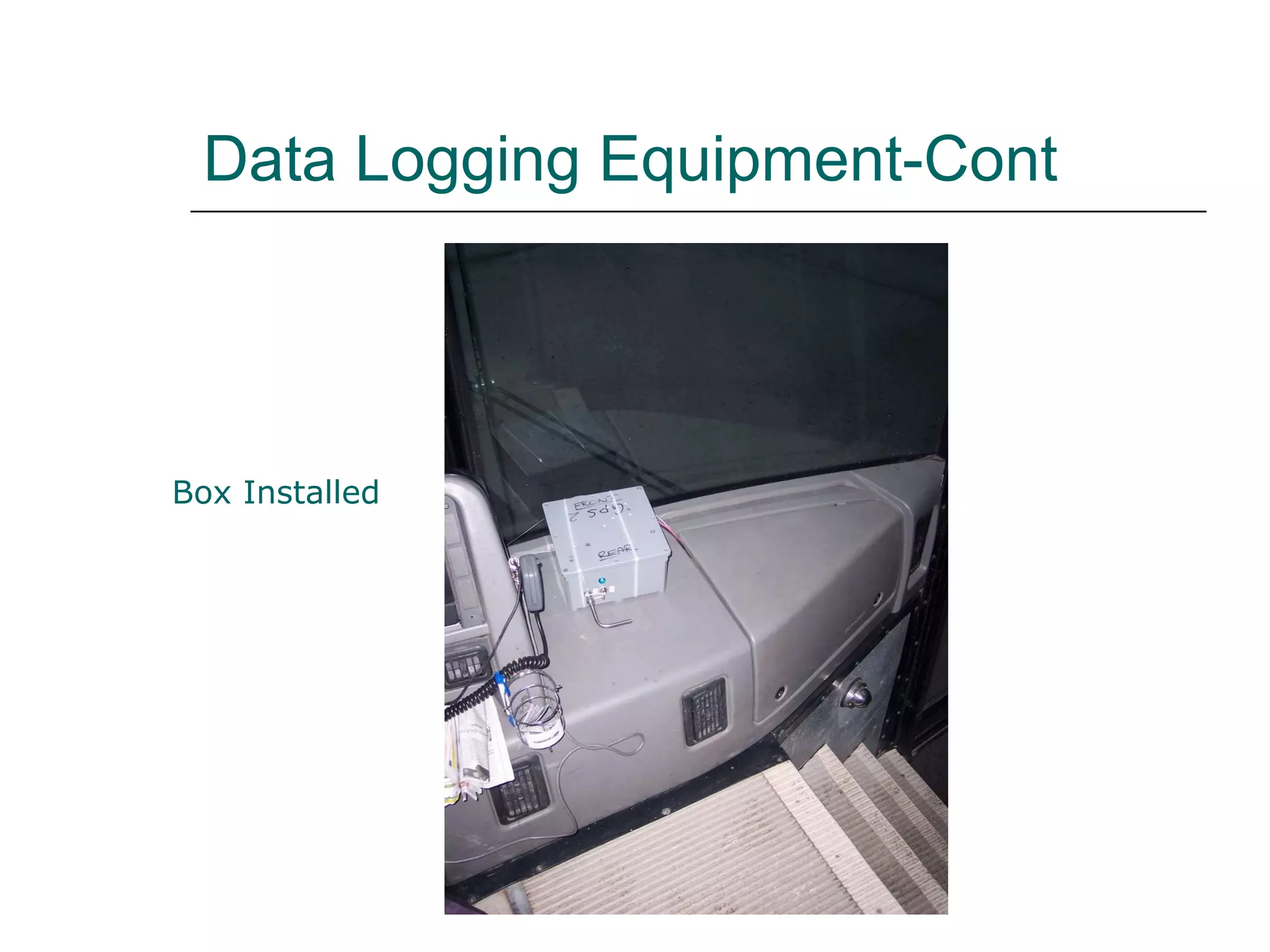 WMATA Bus Route Testing | PPT | Automotive