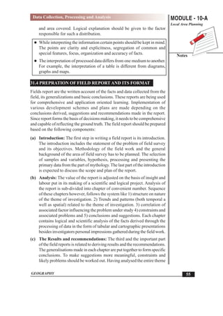 Unveiling the Journey: Data Collection, Processing, and Analysis in Geography | PDF