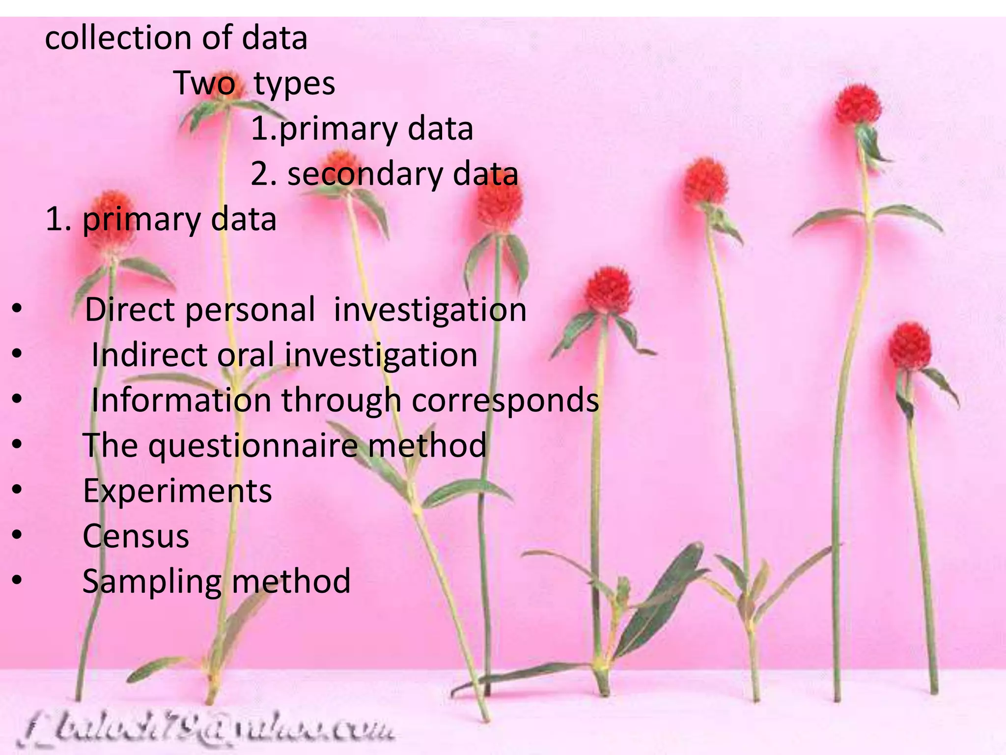 Data Collection Techniques Ppt