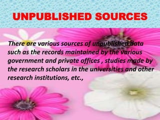 Data collection techniques | PPTX