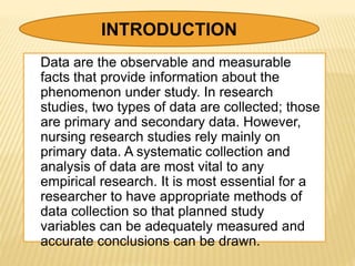 Data collection tools and techniques | PPTX