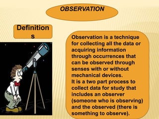 Data collection tools and techniques | PPTX