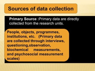 Data collection tools and techniques | PPTX