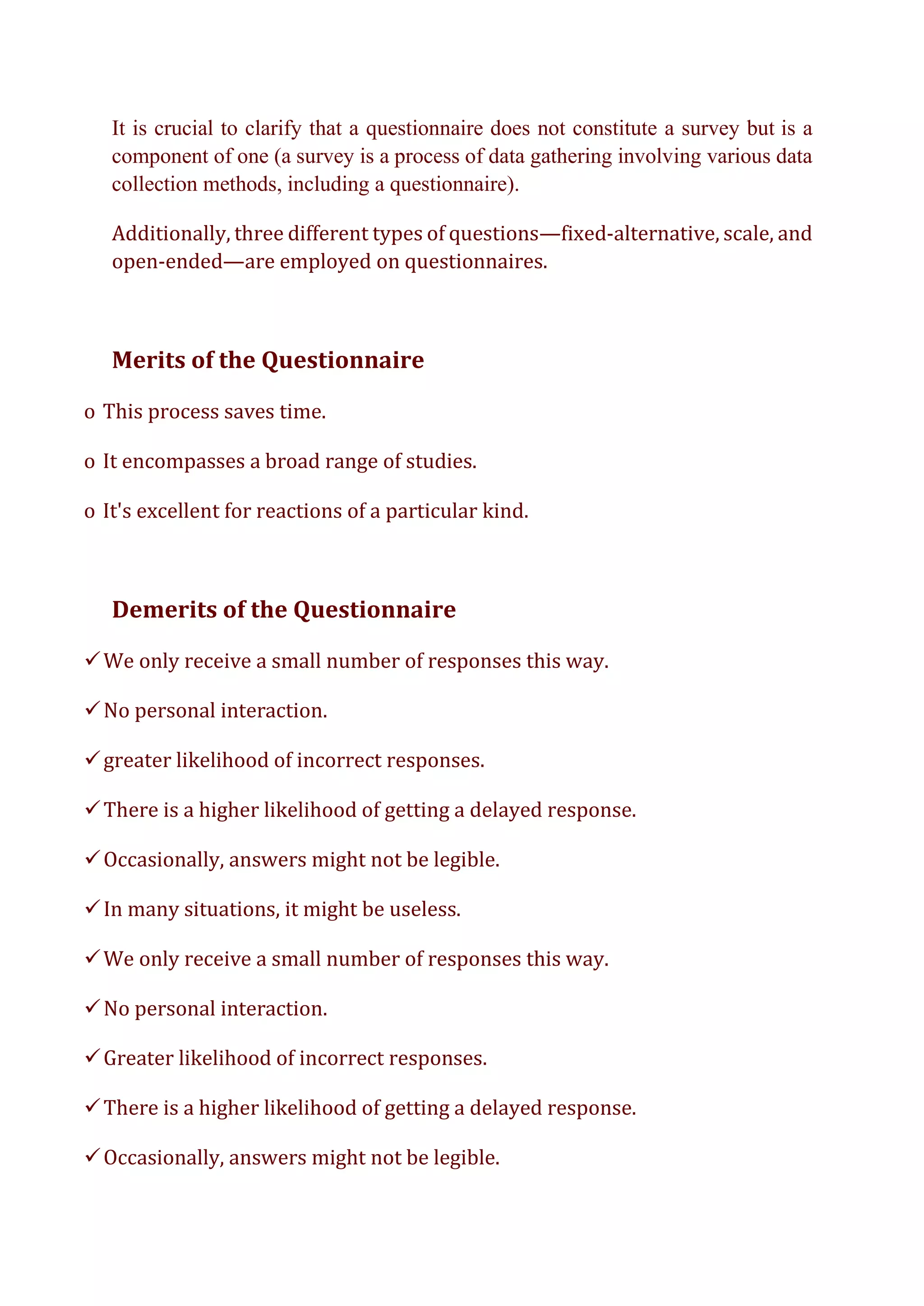 Data Collection and Data Collection Tools – Research Methodology | PDF