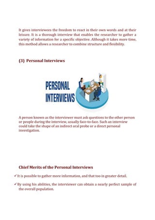 Data Collection and Data Collection Tools – Research Methodology | PDF