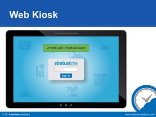 5 Ways to Collect Time and Attendance Data with stratustime | PPTX
