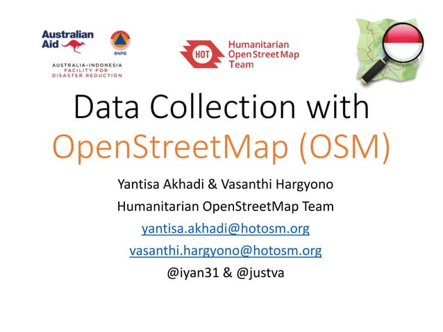 Data Collection with OSM | PPT
