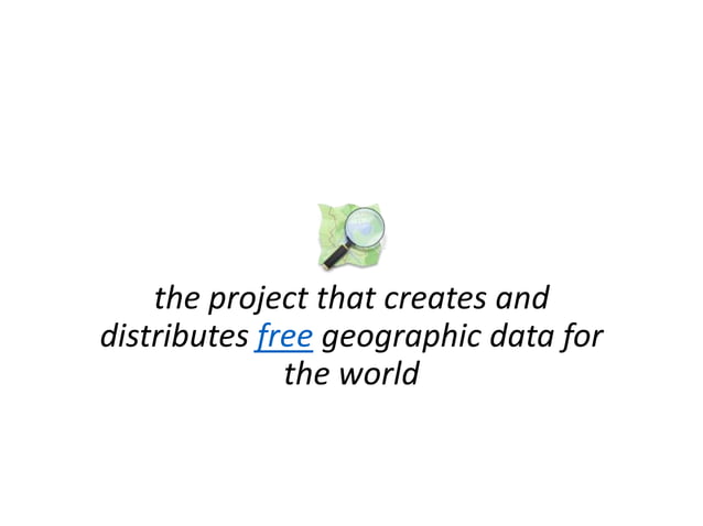 Data Collection with OSM | PPT
