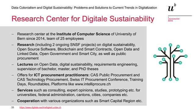 Data Colonialism and Digital Sustainability: Problems and Solutions to ...