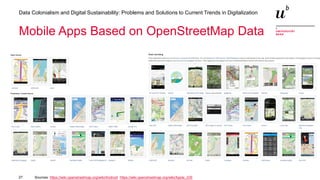 Data Colonialism and Digital Sustainability: Problems and Solutions to ...