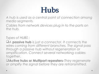 Networking and Internetworking Devices | PPT