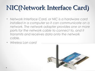 Networking and Internetworking Devices | PPT
