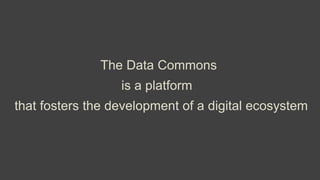 NIH Data Commons - Note: Presentation has animations | PPT