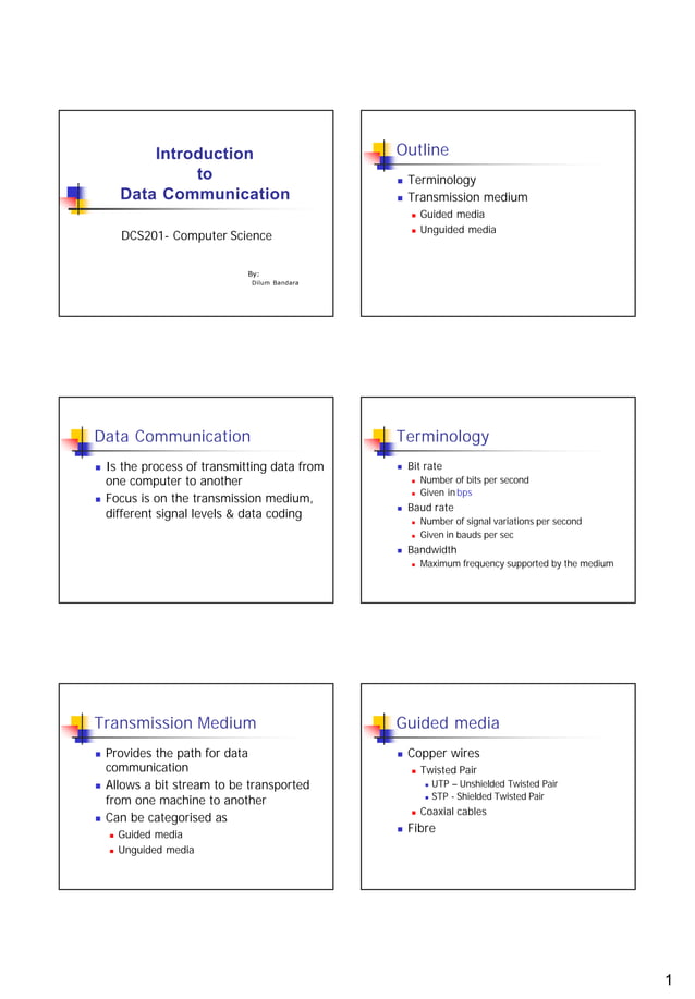 Data communication | PDF